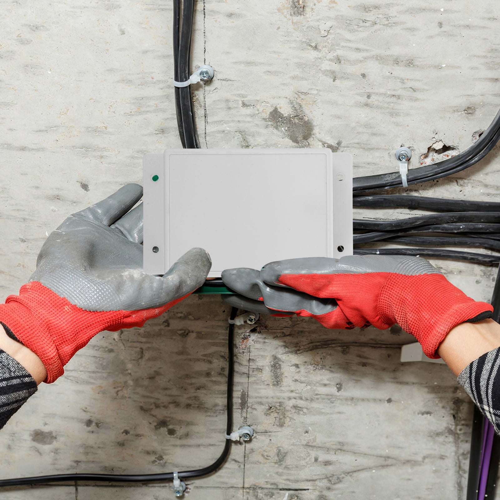 GOOHOCHY Waterproof Junction Box Universal Plastic Outdoor Weatherproof ...