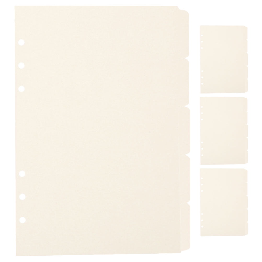 GOOHOCHY 20Pcs Numbered Tab Dividers Hardcover Notebooks Practical ...