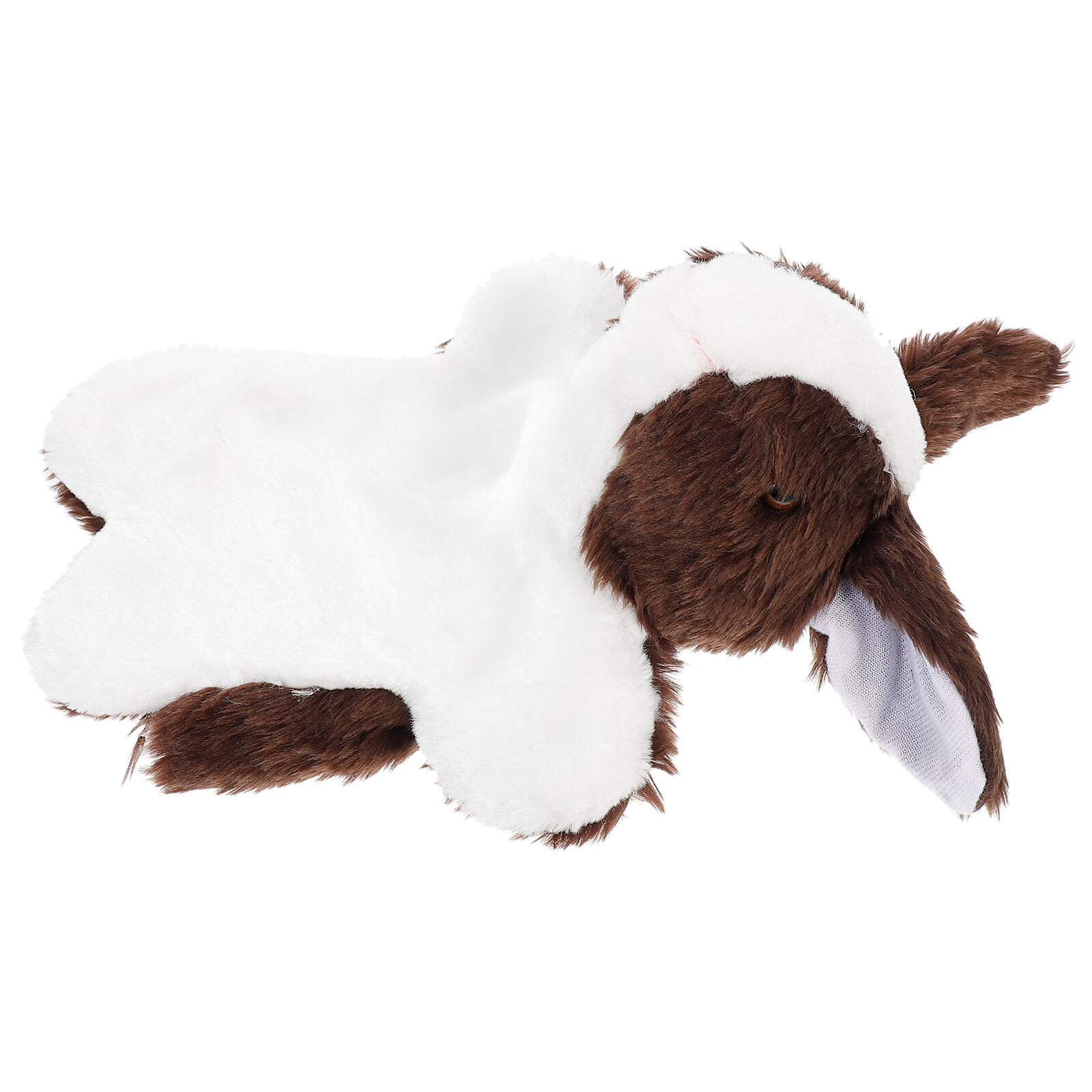 GOOHOCHY White Rabbit Hand Puppets for Kids Soft Plush Toy Animal Shape ...