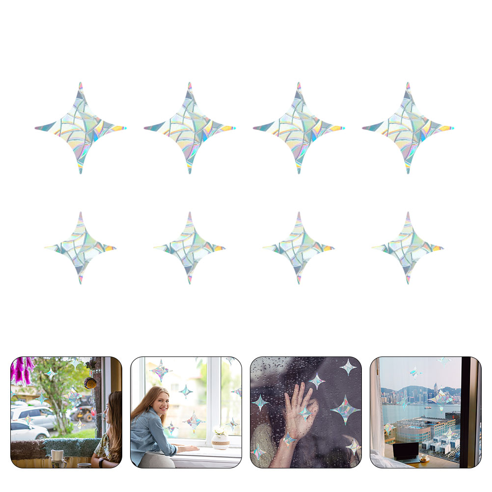 GOOHOCHY Window Pigeon Deterrent Anti Bird Strike Glass Sticker Anti ...