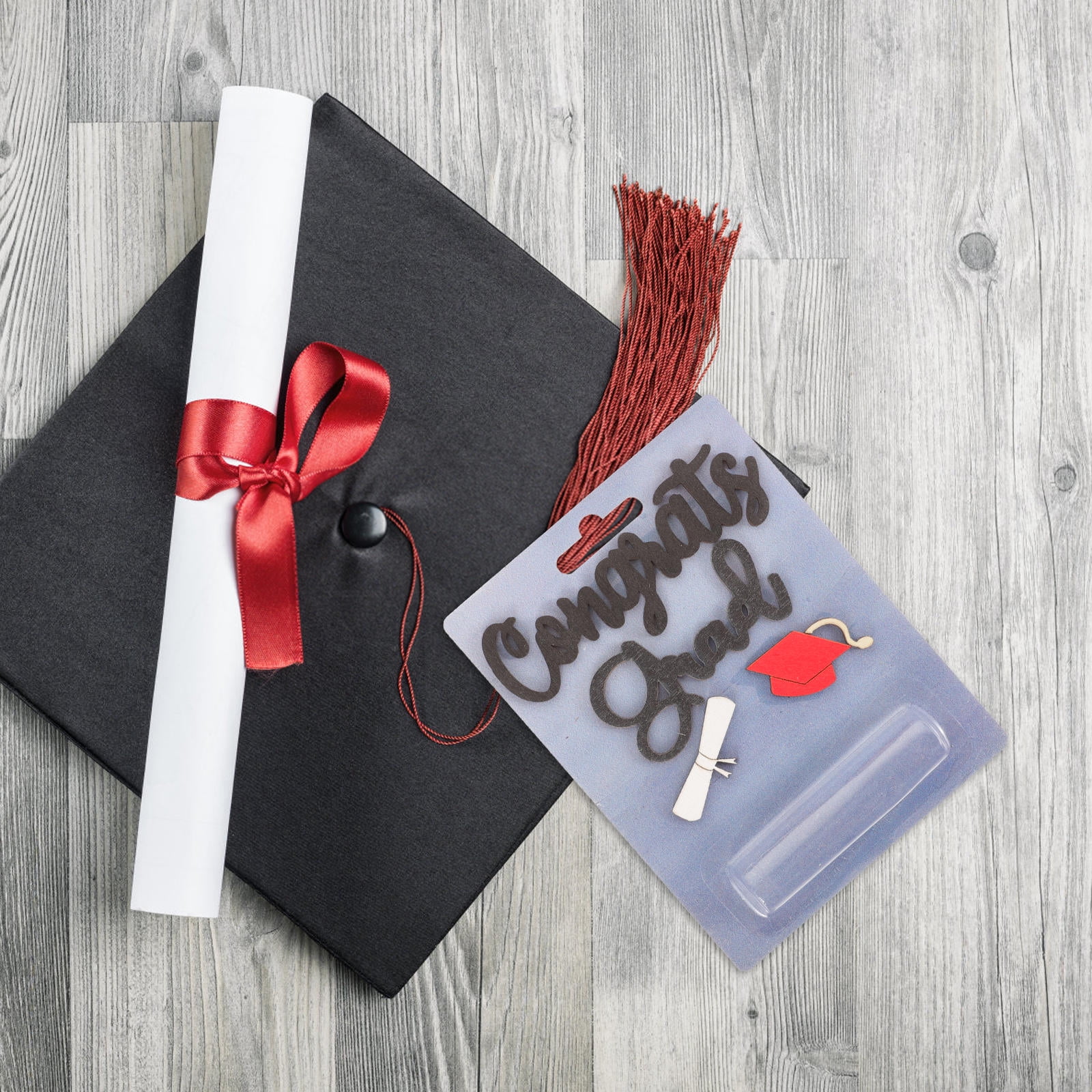 GOOHOCHY Wood Boards for Graduation Congratulations Cards Holder ...