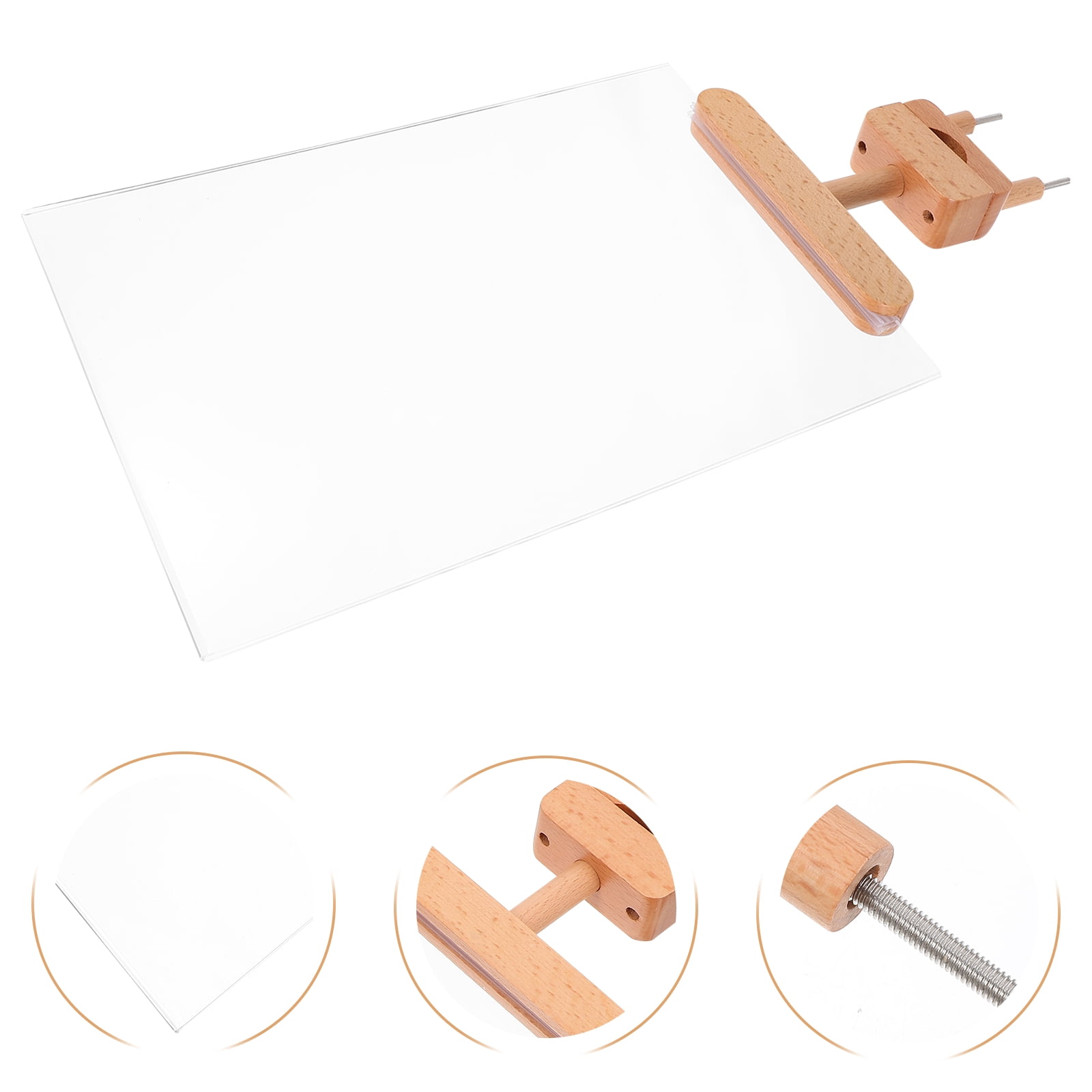 GOOHOCHY Wood Price Tags Clip For Store Heavy Duty Wood Tags Clips ...