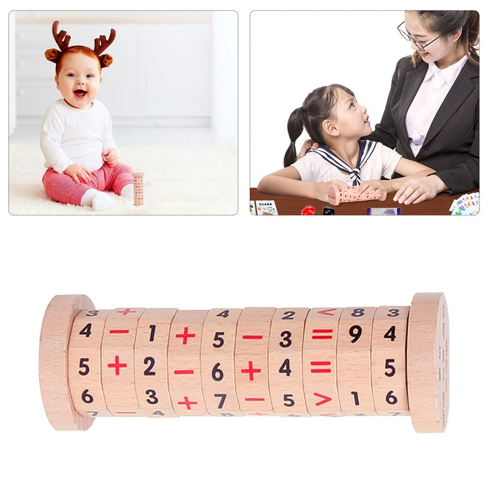 GOOHOCHY Wooden Hybrid Speeds Calculator Arithmetic Learning Toy for ...