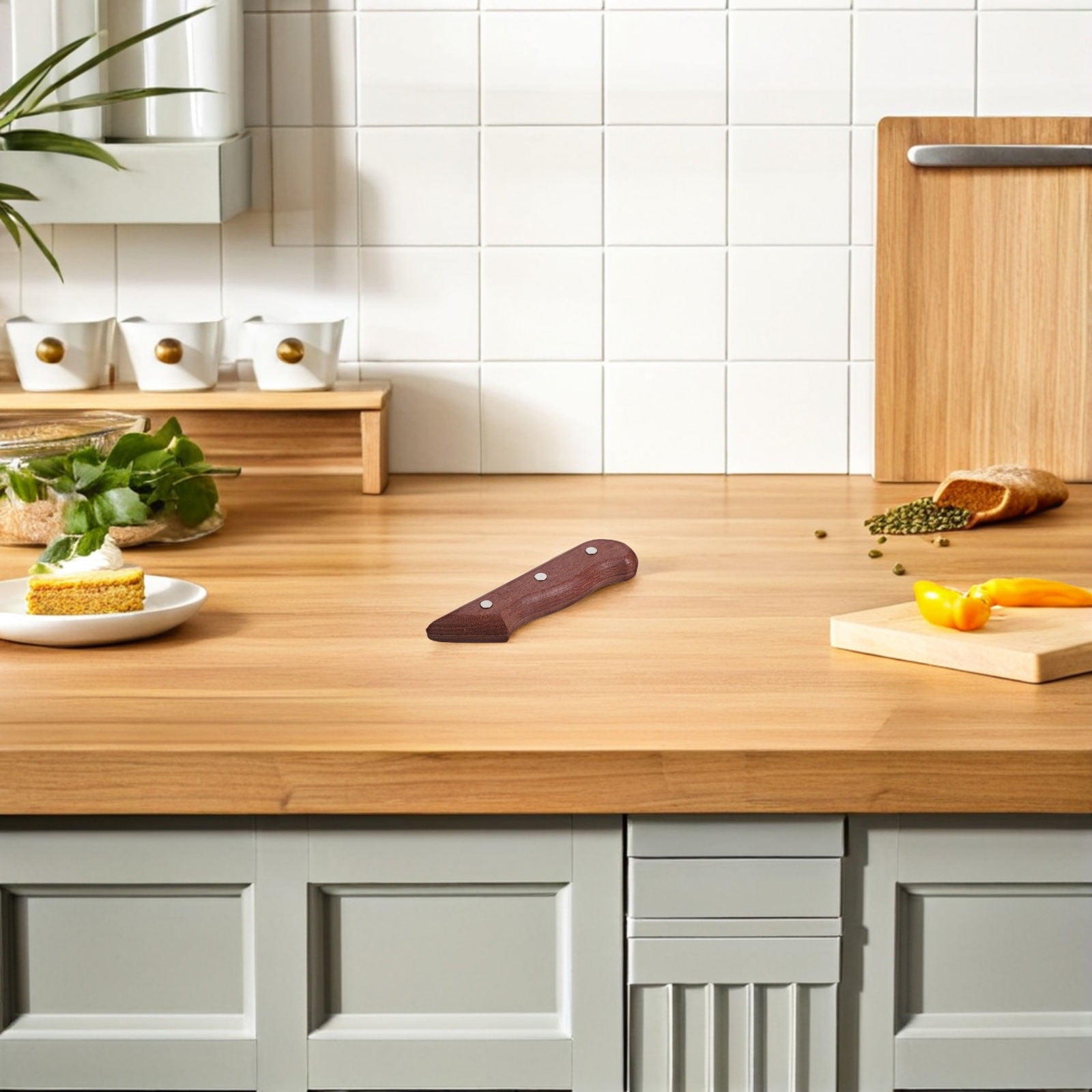 GOOHOCHY Wooden Knife Grip for Chef Cutter with Comfortable Ergonomic ...