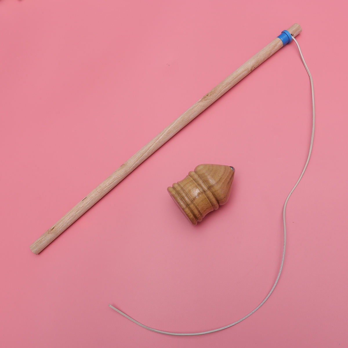 GOOHOCHY Wooden Toy DIY Gyroscope Peg-top Toy Vintage Toy for Kids ...