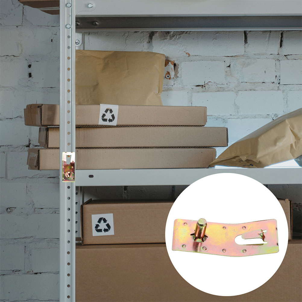 GOOHOCHY Worgeous 10pcs Pallet Racking Safety Clip Teardrop Design ...