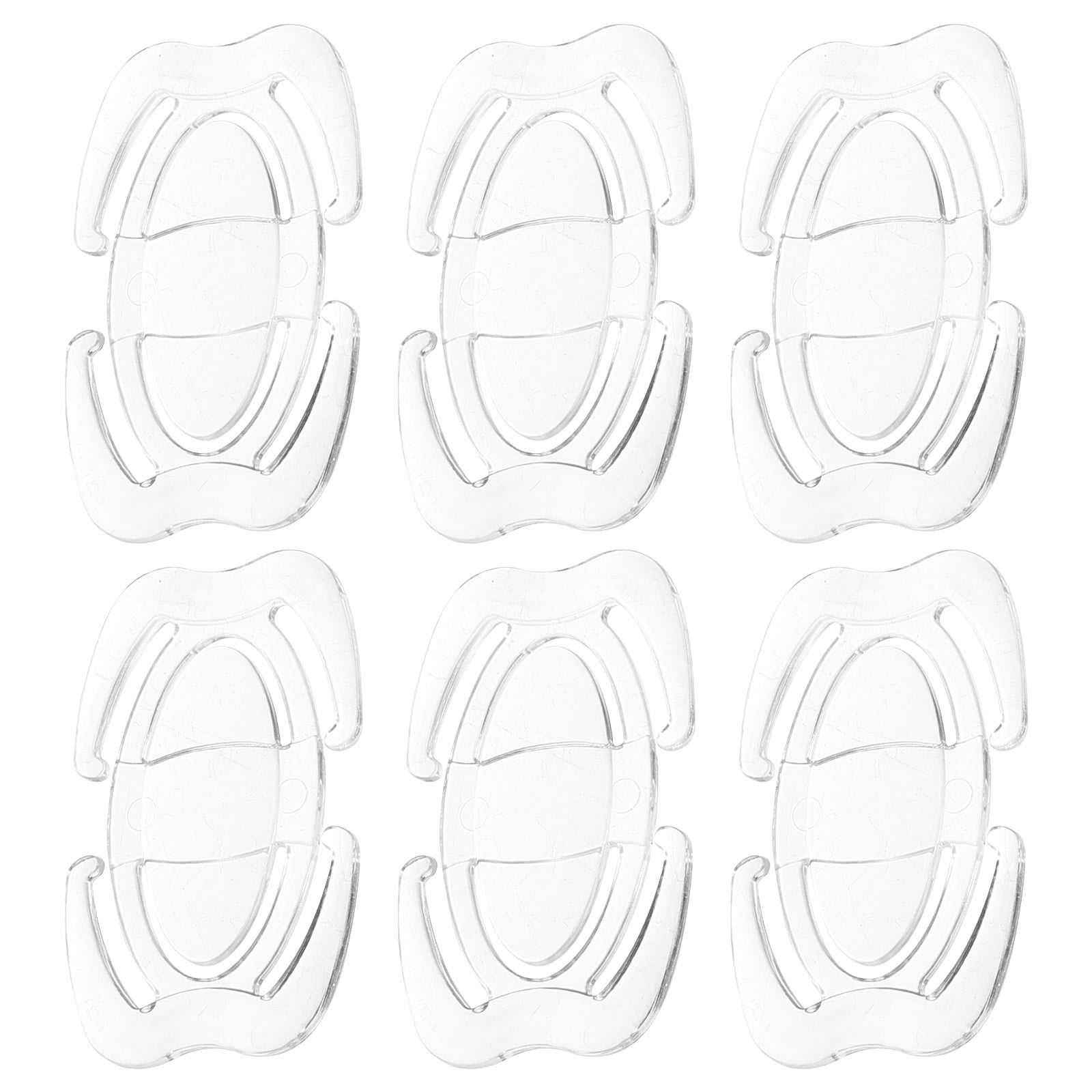 GOOHOCHY Worgeous 6pcs Bra Cross Back Clips for Women Girls Bra Straps ...