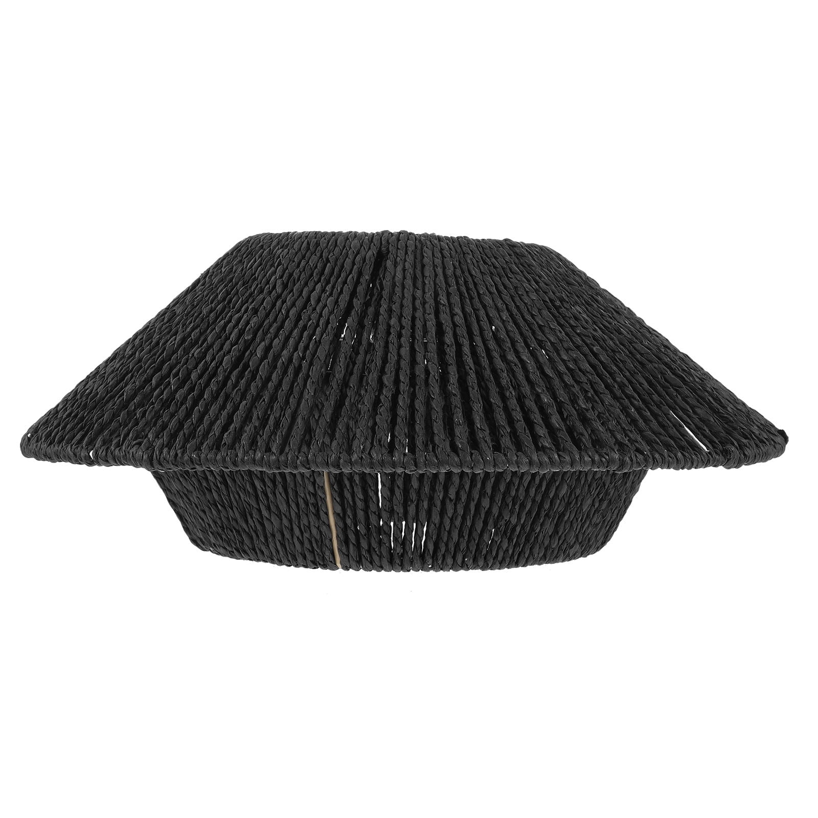 GOOHOCHY Woven Pendant Lamp Shade Rustic Chandelier Light Cover for ...