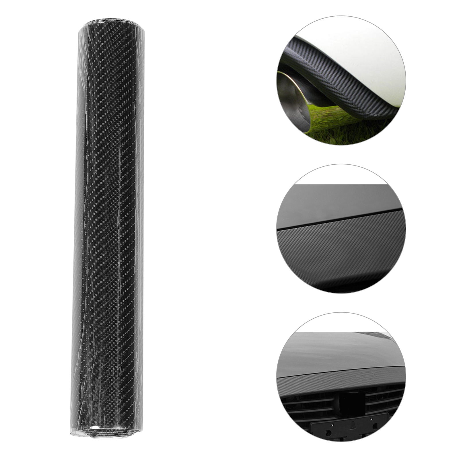 GOOHOCHY Wrap with Carbon Fiber Look for Car Styling PVC Material ...