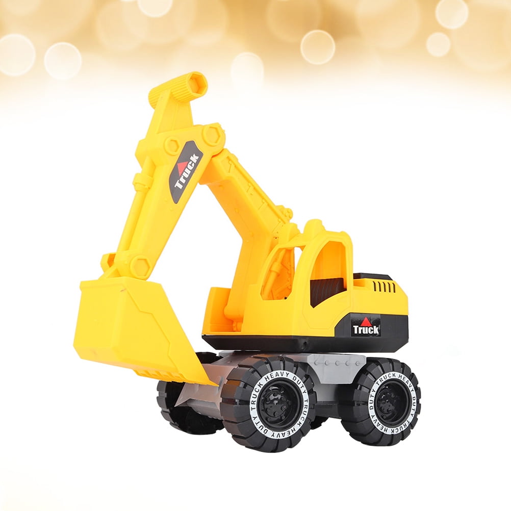 GOOHOCHY Yellow Inertial Engineering Car Toy for Kids Playing Made of ...