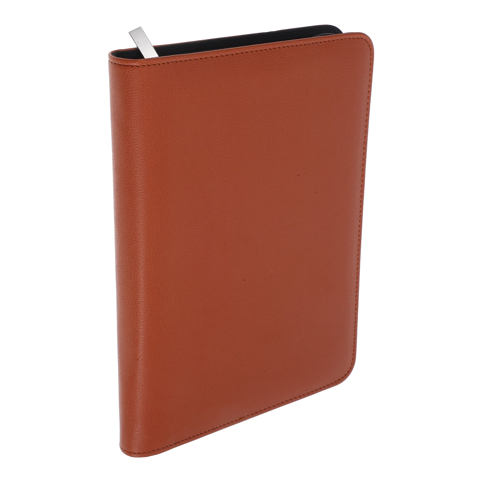 GETAJGHSD PU Padfolio with Zipper and Large Capacity for Business Use ...