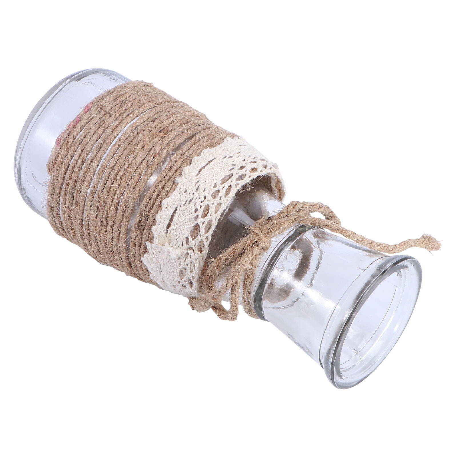 GOOHOCHY for Living Room Twine Vase Hydroponic Container Rope Woven ...