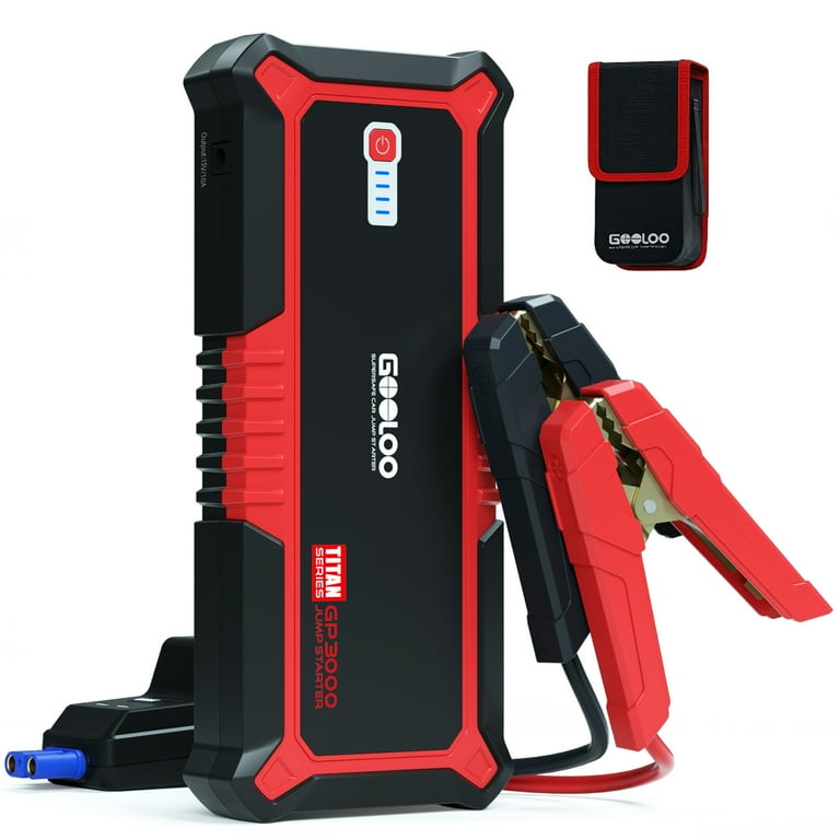 GOOLOO 3000A Peak Car Battery Jump Starter, 12V Jump Box for GOOLOO 3000A Peak Car Battery Jump Starter, 12V Jump Box for