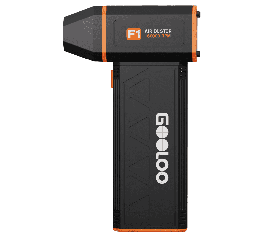 GOOLOO Compressed Air Duster,4 Gear 160000RPM Electric Air Duster ...