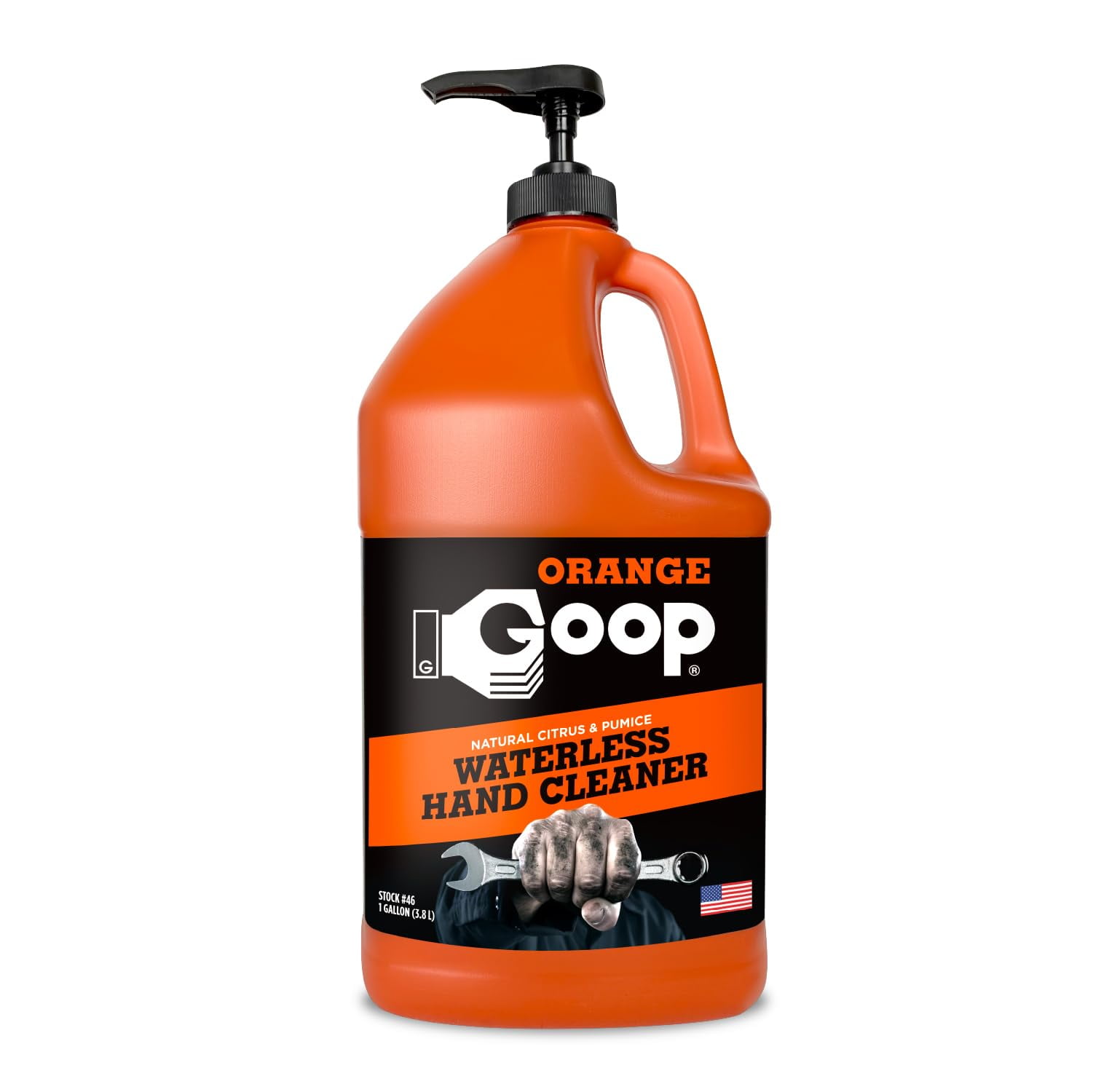 GOOP Orange Liquid with Pumice Multi-Purpose Waterless Hand Cleaner - 1 ...