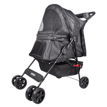 Aqwiopr Dog Stroller: One-Click Foldable Pet Stroller for Large Dogs Up ...