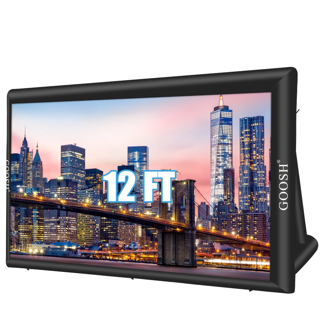 GOOSH 12 FT Inflatable Outdoor Projector Screen with Carry Bag for ...