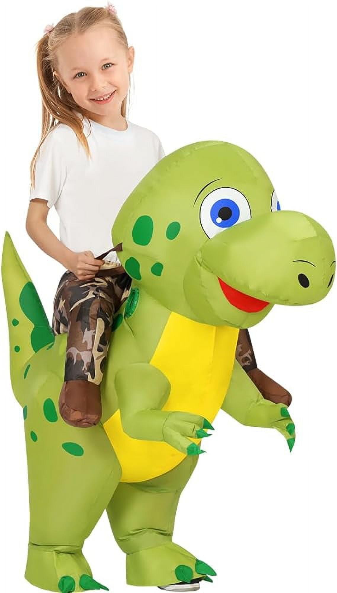 GOOSH 55 Inch Kids Dinosaur Costume, Dinosaur Halloween Costume Kids ...