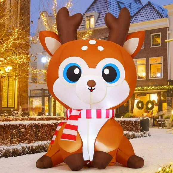Christmas Inflatables in Outdoor Christmas Decorations - Walmart.com