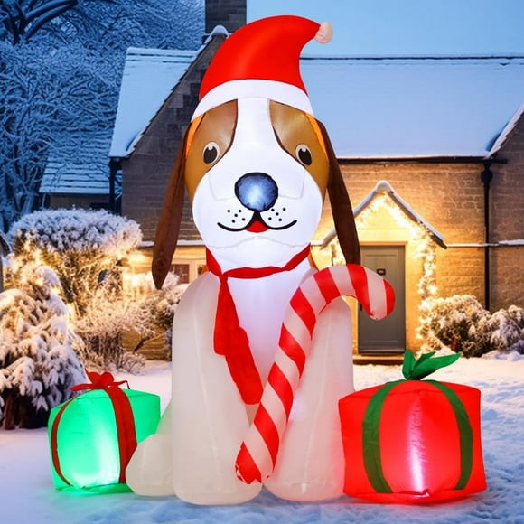 Christmas Dog Inflatables