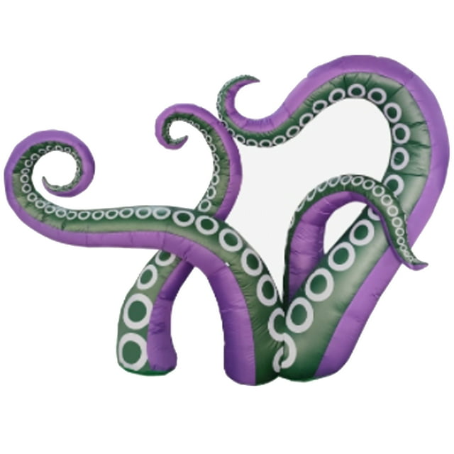 GOOSH Halloween Inflatables 7.2 FT Octopus Tentacles Inflatable with ...
