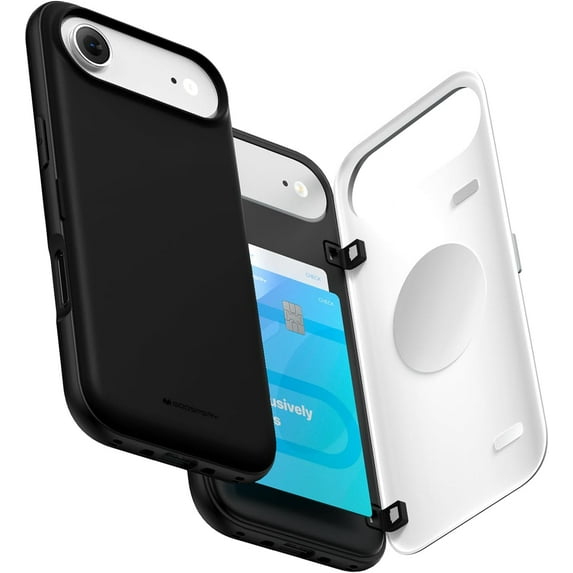 GOOSPERY Magnetic Door Bumper Case Compatible with iPhone Air, Card ...