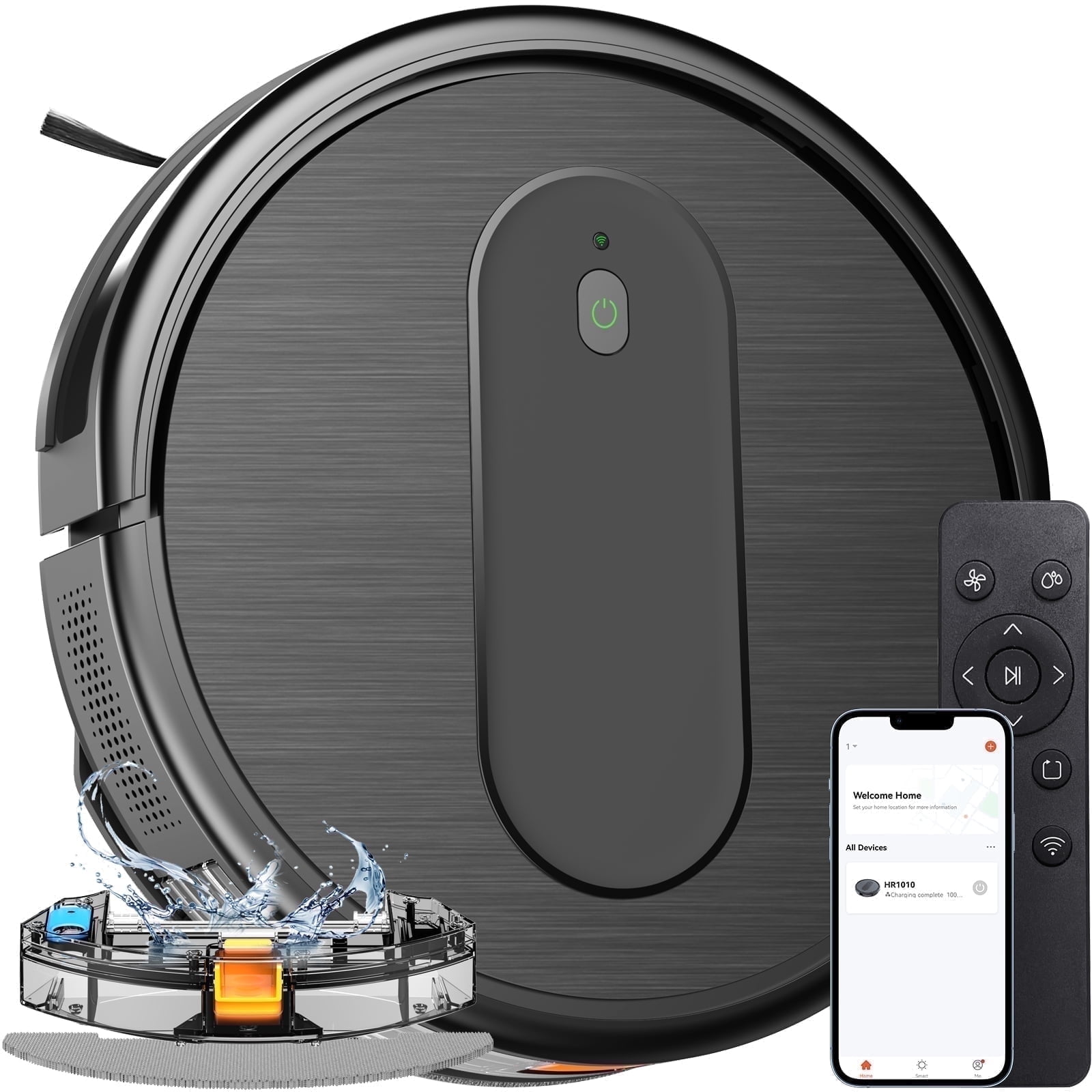 ONSON Robot Vacuum Cleaner,2 in 1 Robot Vacumm Mop Combo, With Alexa ...