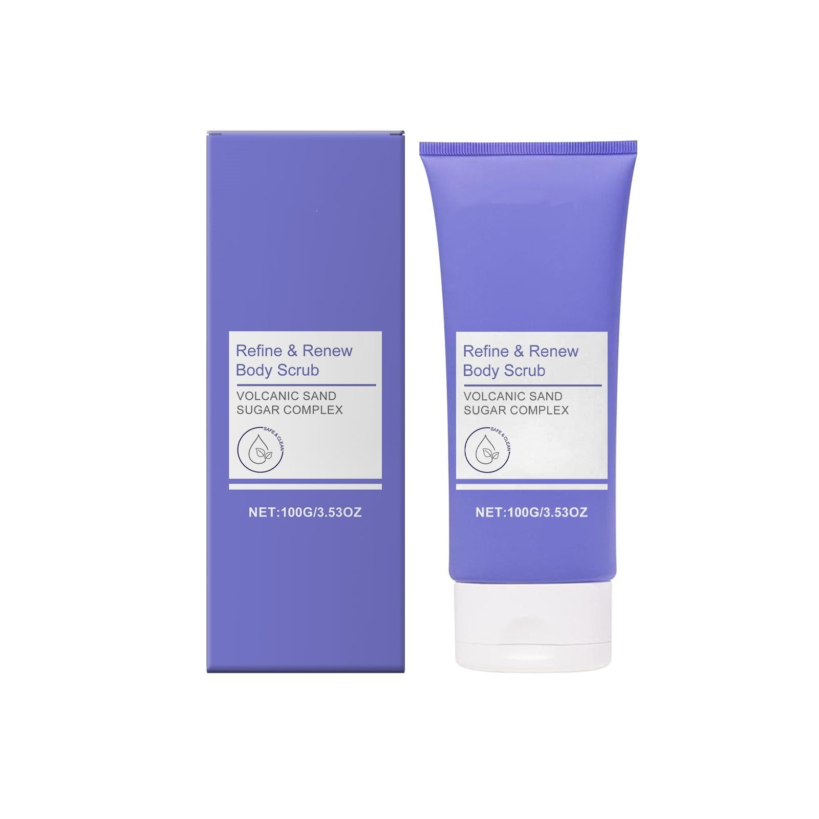 GOP-URE Refine & Renew Body Scrub – Smoothing Body Exfoliator, Softens ...