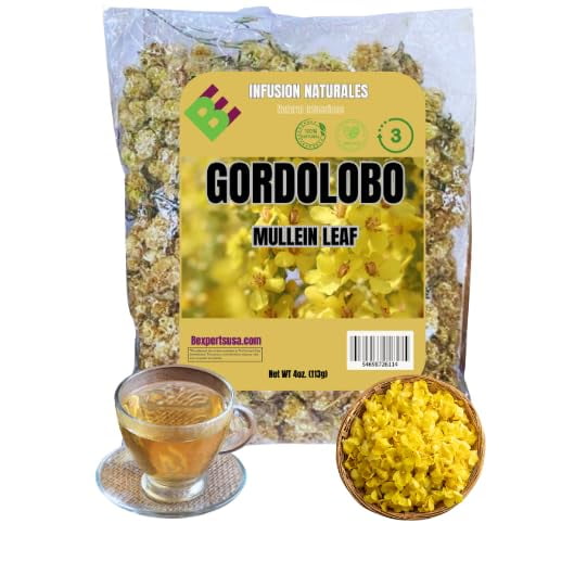 GORDOLOBO TE-Mullein Flower Herbs (4 Oz) / Gordolobo flor - Green ...