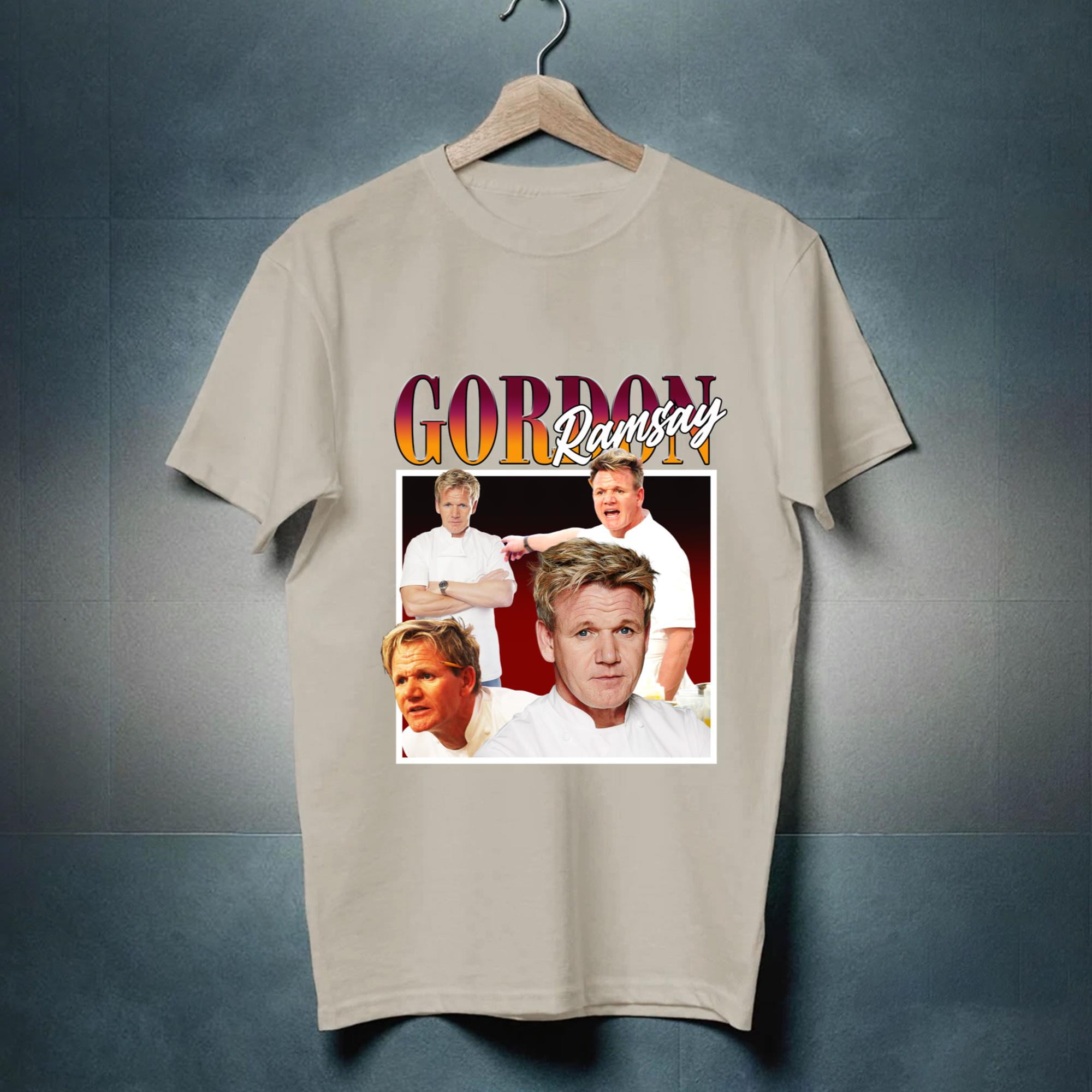 GORDON RAMSAY Homage T Shirt, Funny Gordon Ramsay T-shirt, Angry Gordon ...