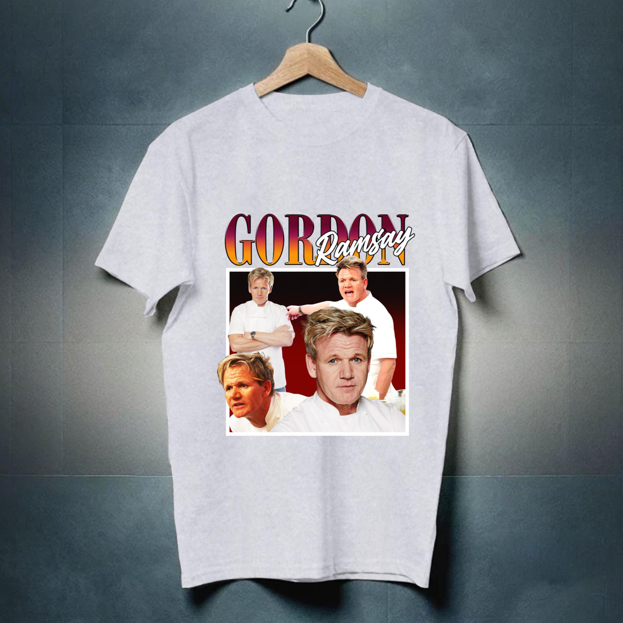 GORDON RAMSAY Homage T Shirt, Funny Gordon Ramsay T-shirt, Angry Gordon ...
