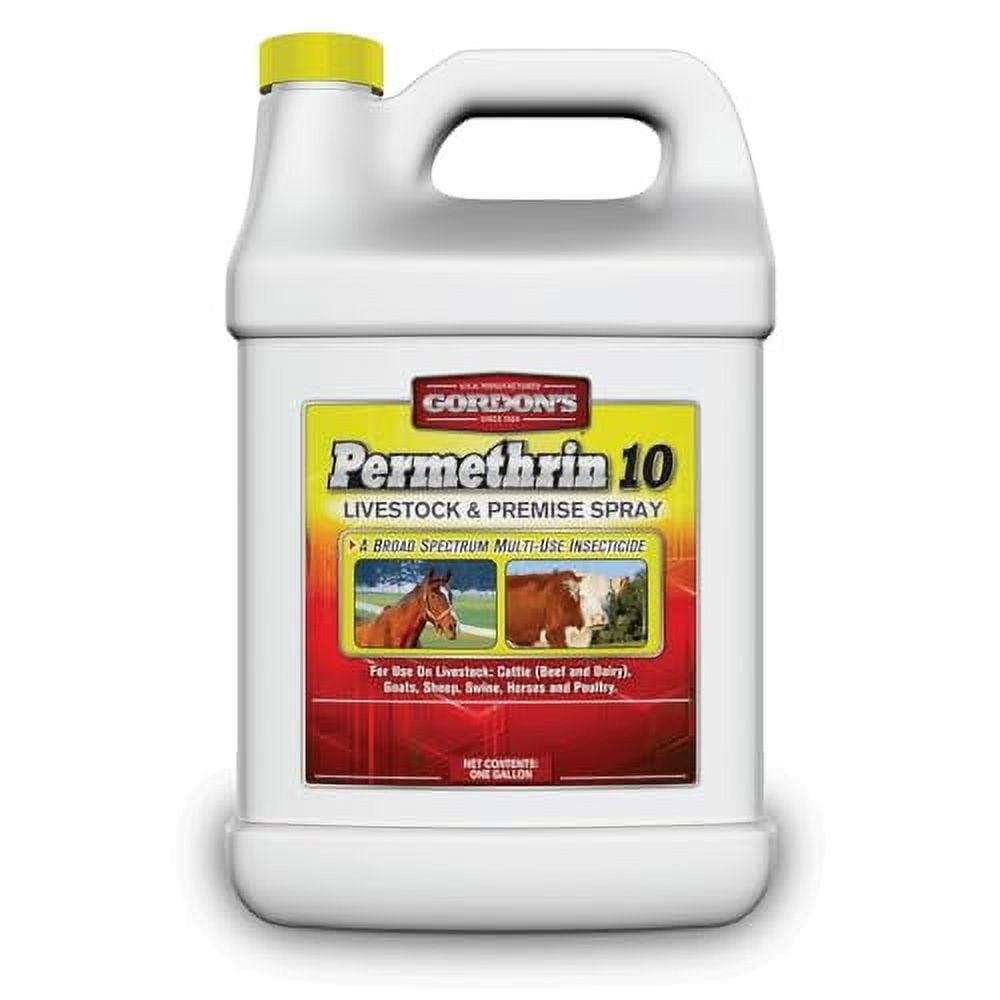 GORDON'S Permethrin 10 Livestock & Premise Spray, 1 Gallon, 9291072 ...