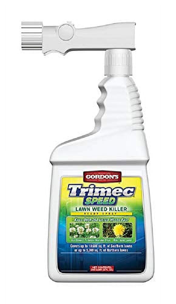 GORDON'S Trimec Speed Lawn Weed Killer Ready Spray, 1 Quart - 8101227 ...
