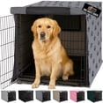 GORILLA GRIP Dog Crate Cover, Fits 42" Indoor Kennel Cage, Breathable ...