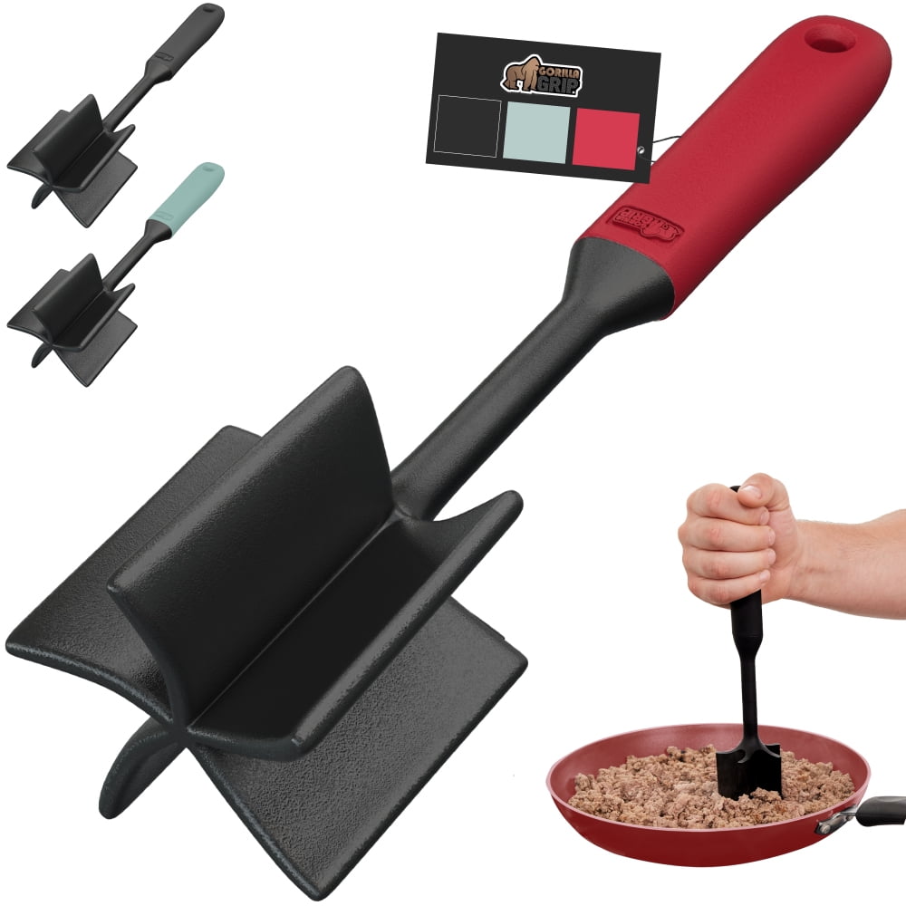 Gorilla Grip Food Chopper, 11x2.4 in, 5 Blade Pinwheel Design - Walmart.com