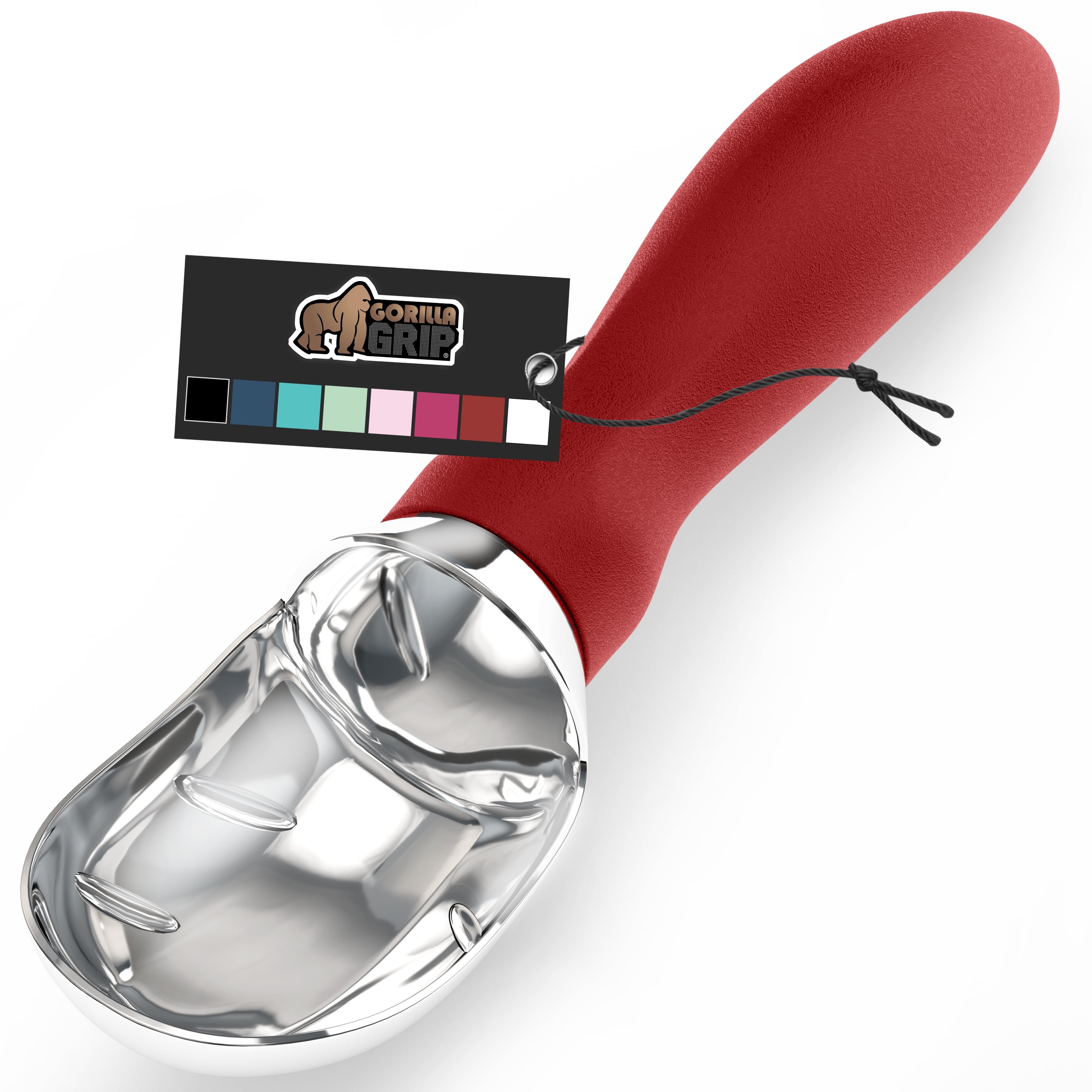 GORILLA GRIP Ice Cream Scoop Professional Grade Ice Cream Scooper for ...