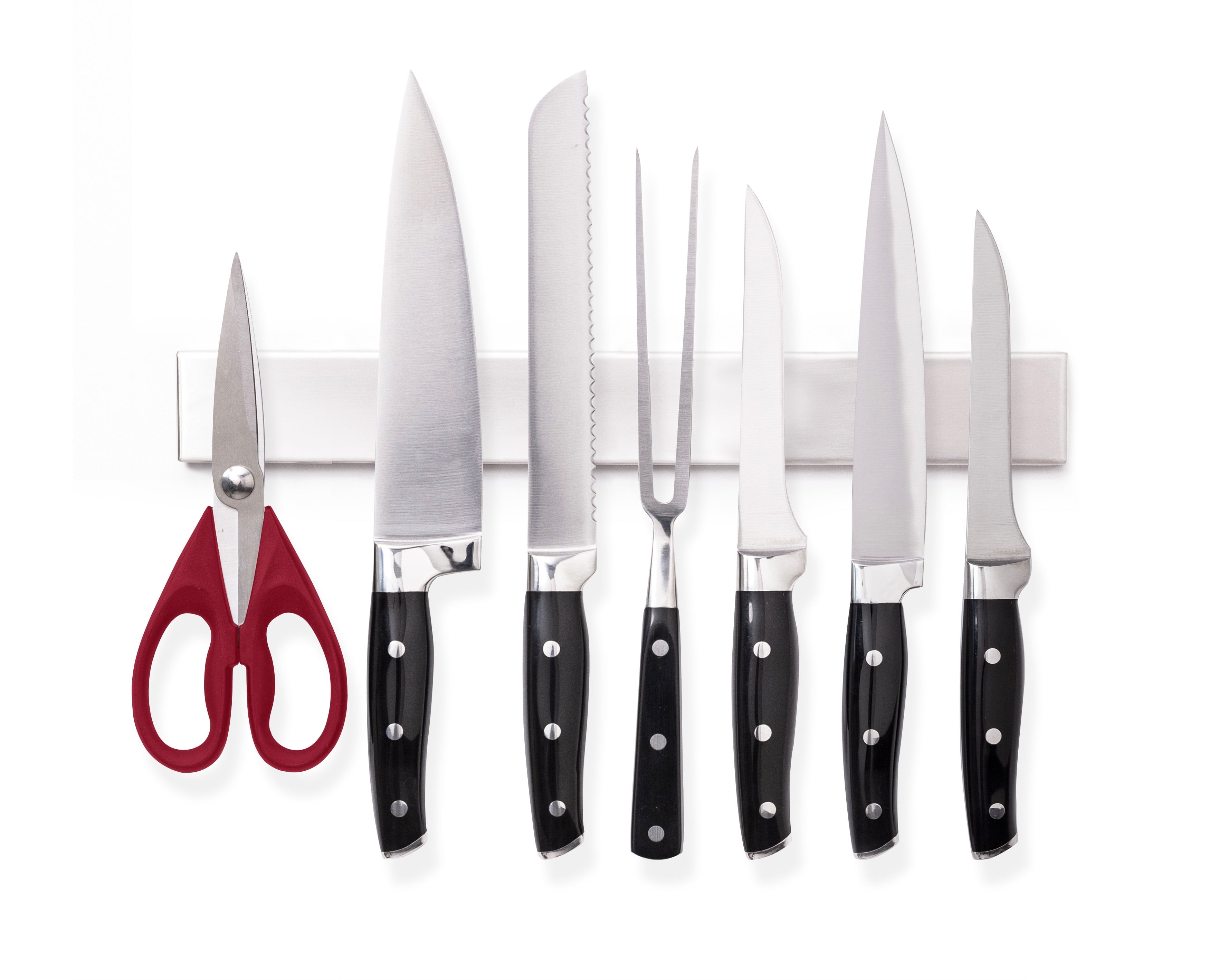 GORILLA GRIP Magnetic Knife Holder, Stainless Steel Wall Mounted Magnet ...