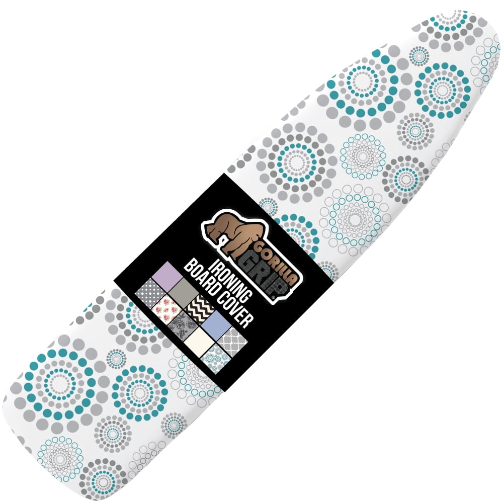 GORILLA GRIP Scorch Resistant Ironing Board Cover, Silicone Coating ...
