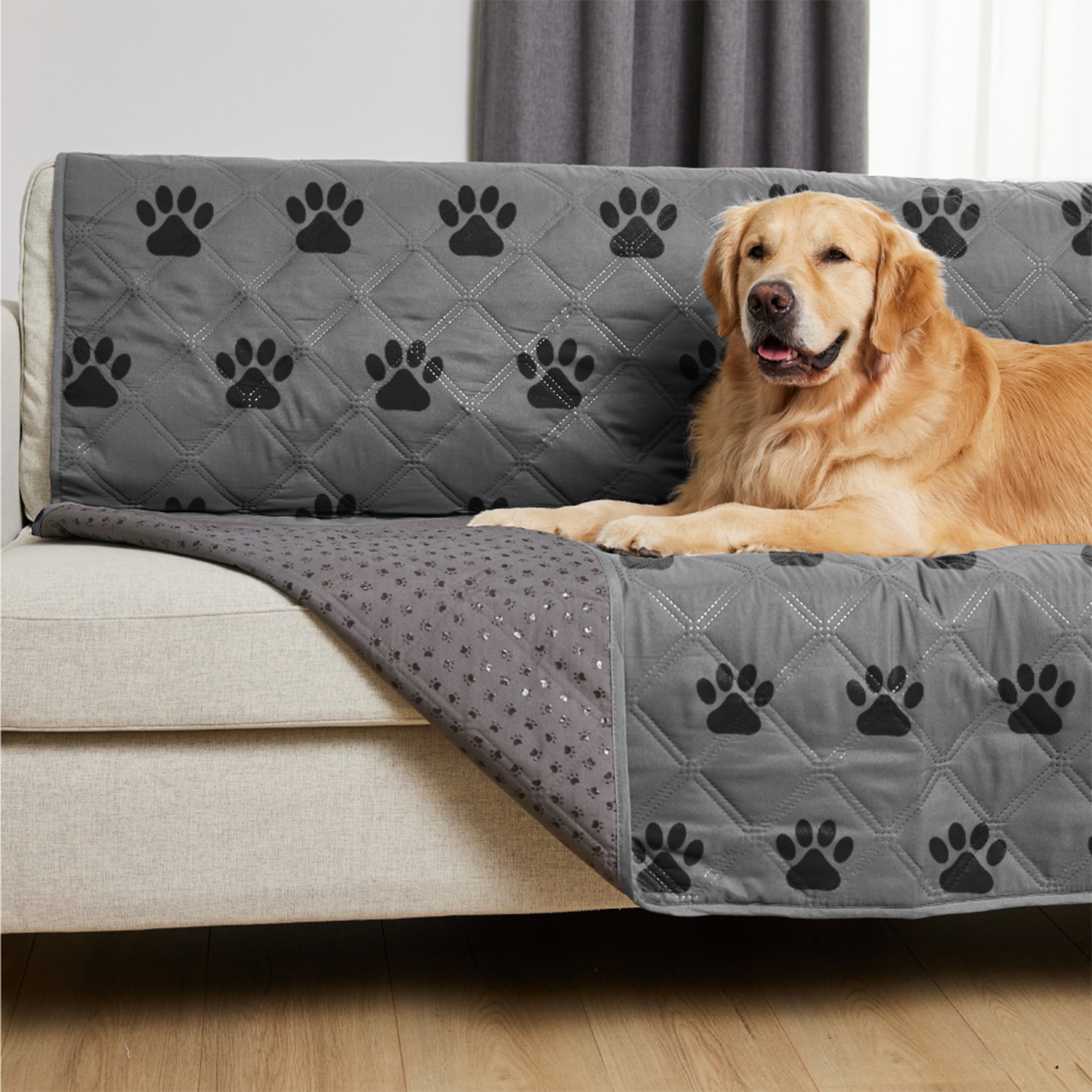 GORILLA GRIP Waterproof Couch Cover for Dogs, Washable Dog Sofa Cover ...