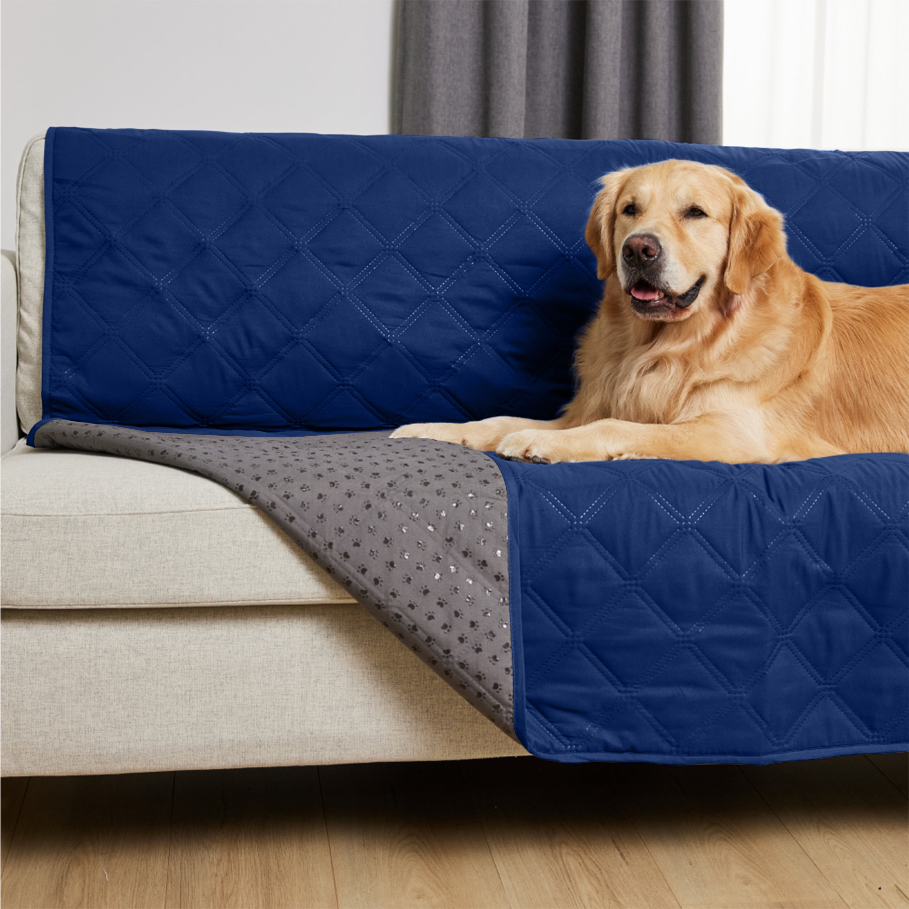 GORILLA GRIP Waterproof Couch Cover for Dogs, Washable Dog Sofa Cover ...