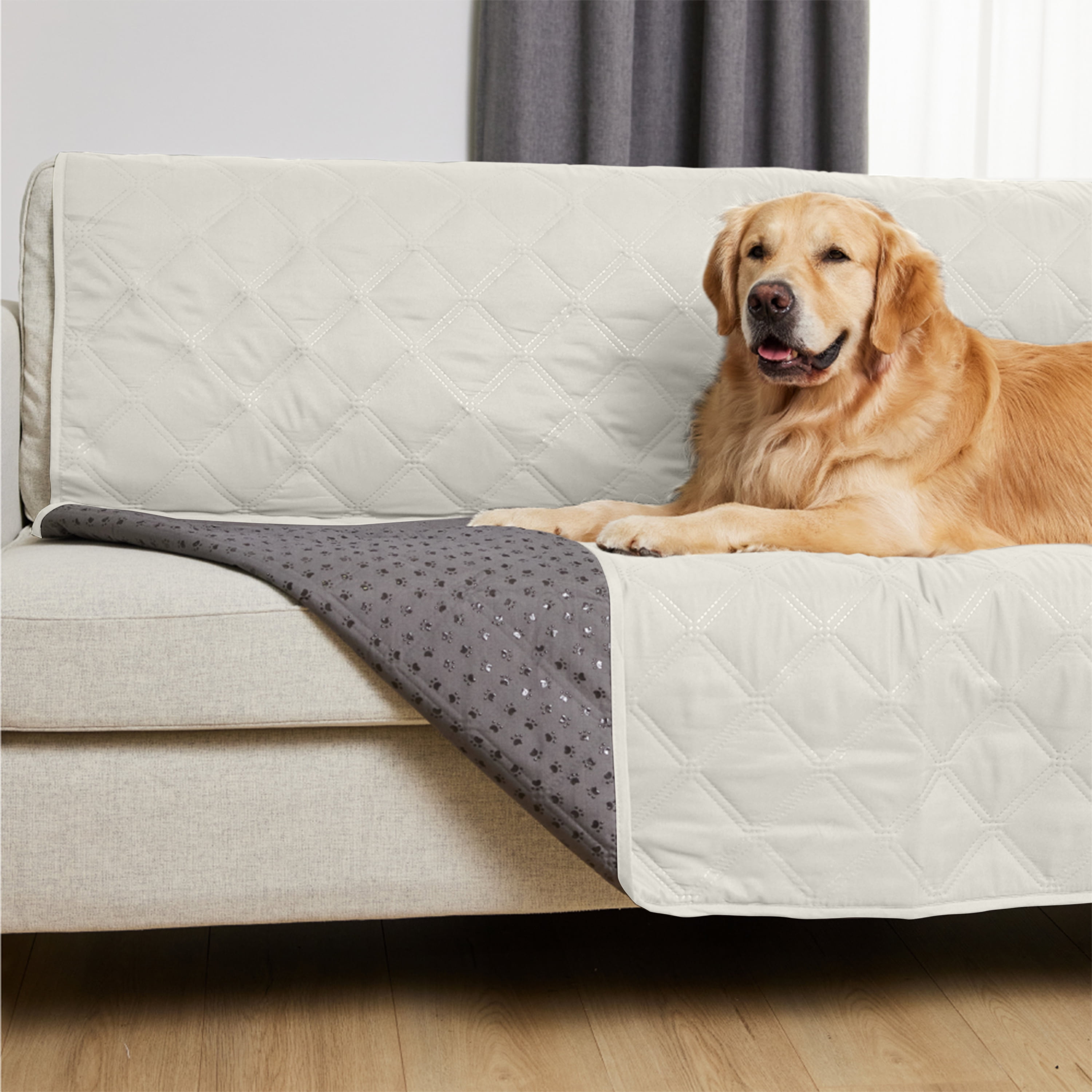 GORILLA GRIP Waterproof Couch Cover for Dogs, Washable Dog Sofa Cover ...