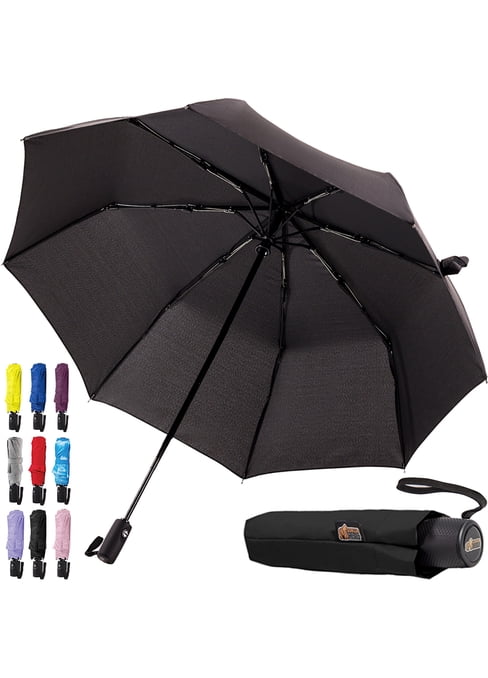 Mr. Pen- Windproof Travel Umbrella, Green, Automatic Umbrellas for Rain ...