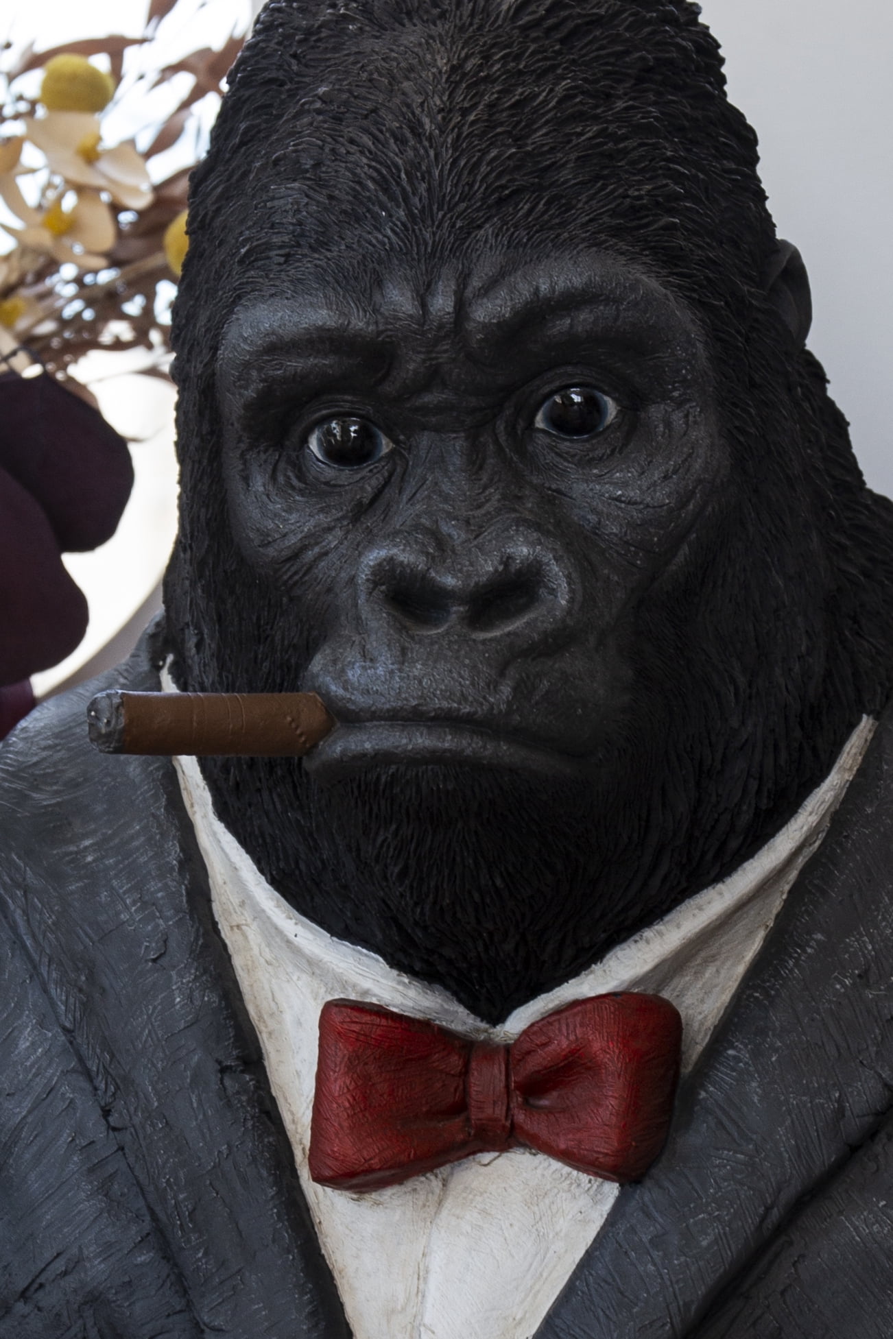 Free Shipping! GORILLA HEAD WITH TUX - Walmart.com