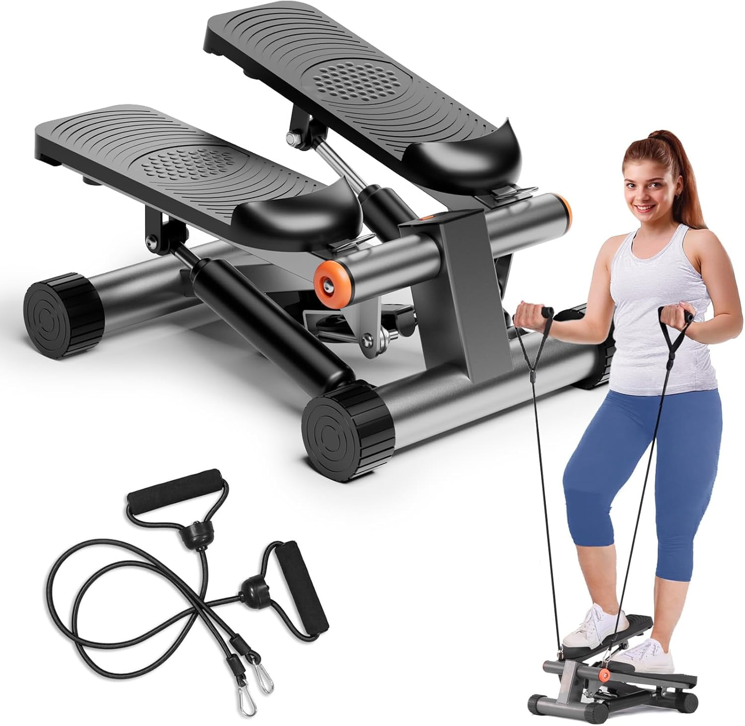 GORISE Steppers for Exercise at Home,Adjustable Height Stair Stepper ...