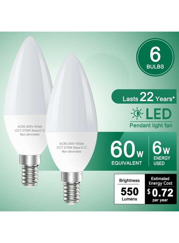 Ceiling Fan Light Bulbs in Decorative Light Bulbs - Walmart.com