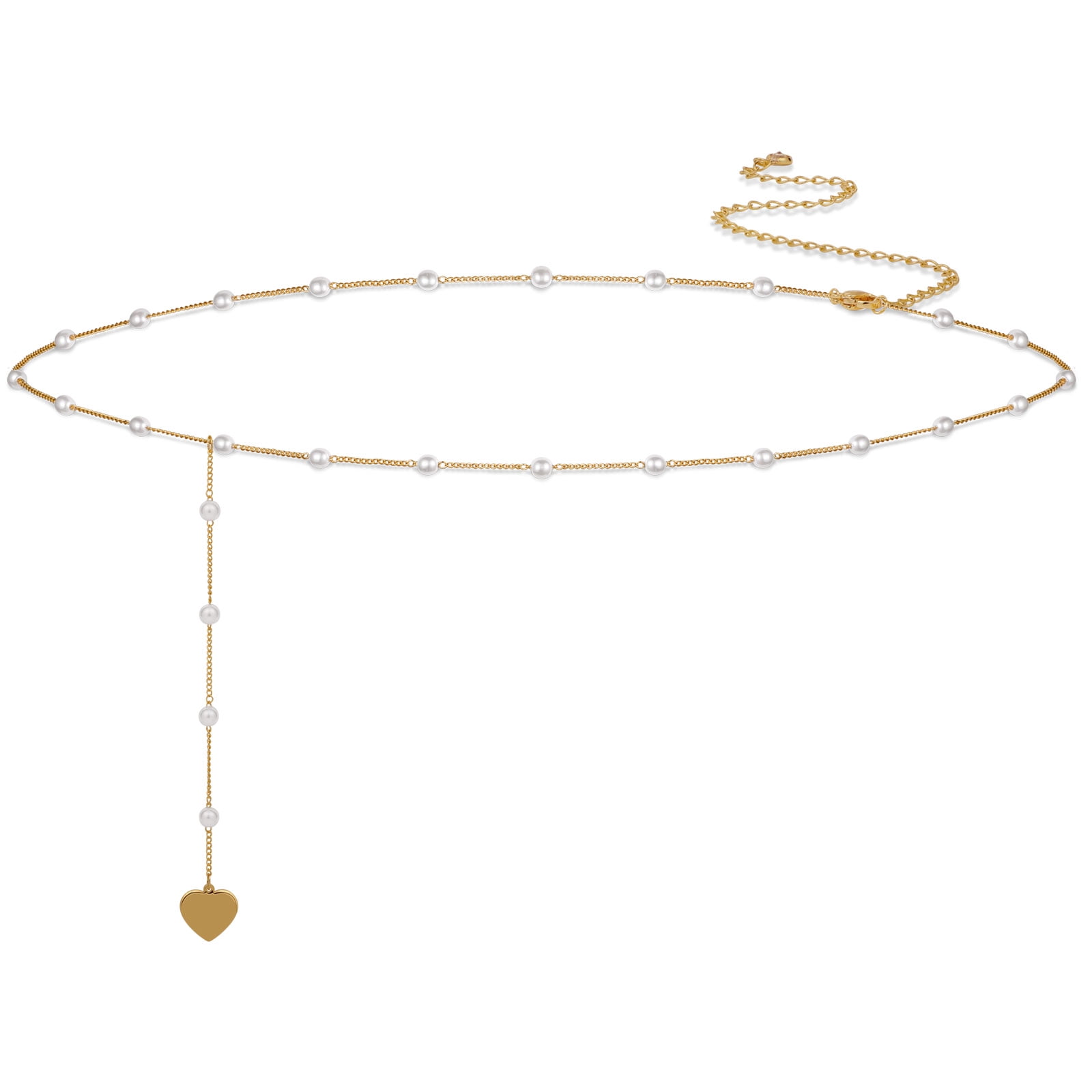 GOSFRY Belly Waist Chain for Women 14K Gold Silver Plated Layered Body ...