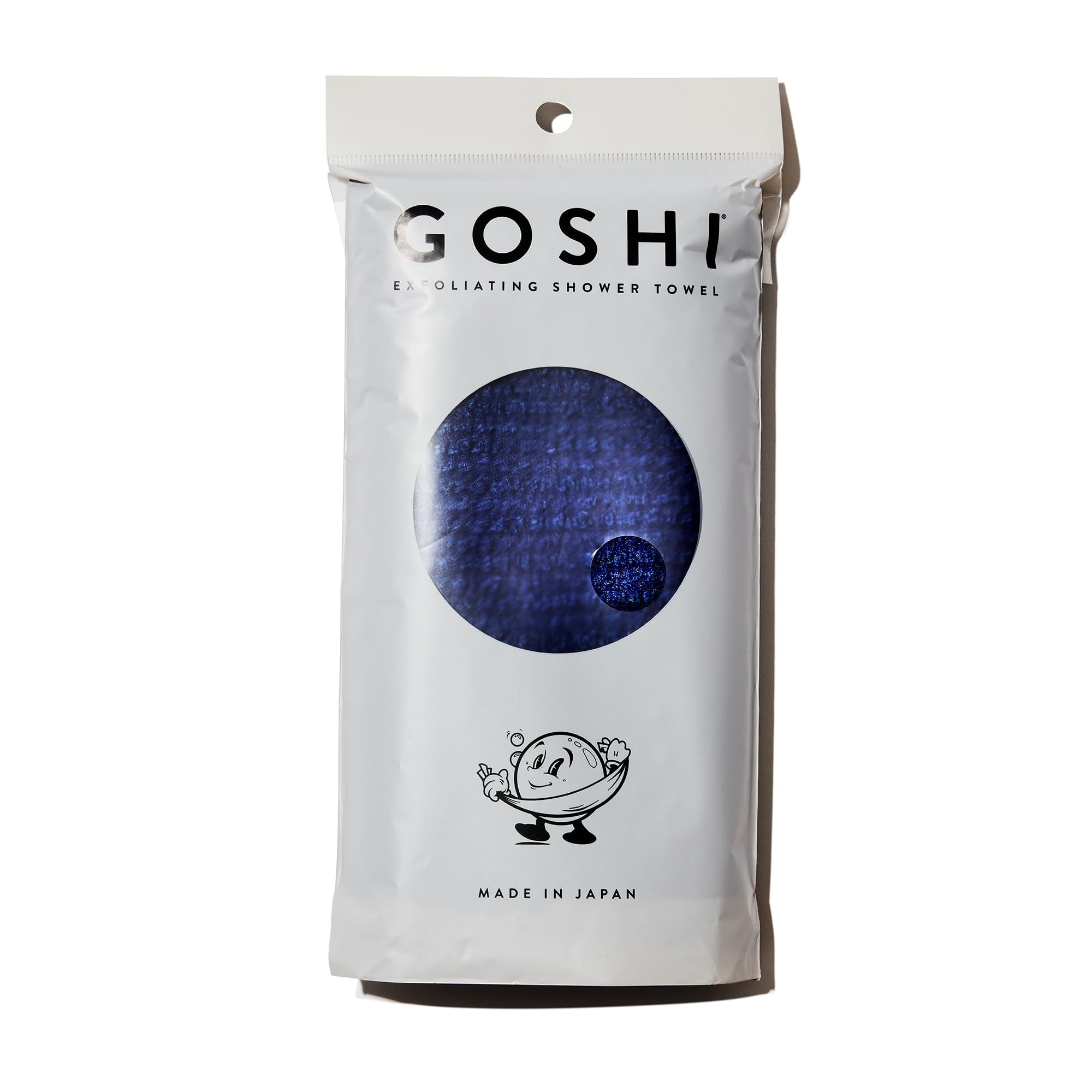 GOSHI Exfoliating Shower Towel - Rip-Resistant Exfoliating Washcloth ...