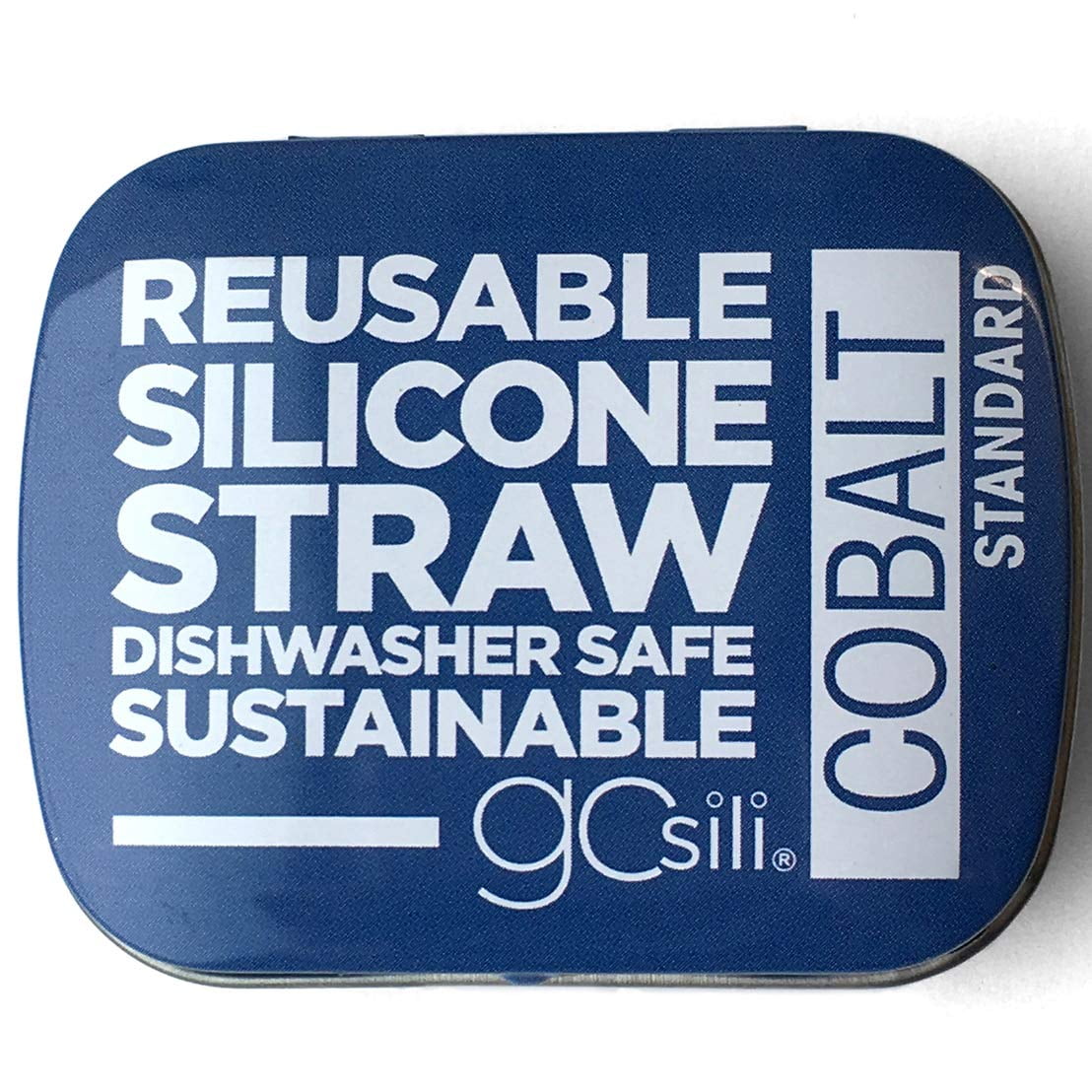 GOSILI Cobalt Silicon Straw in Tin, 1 EA - Walmart.com