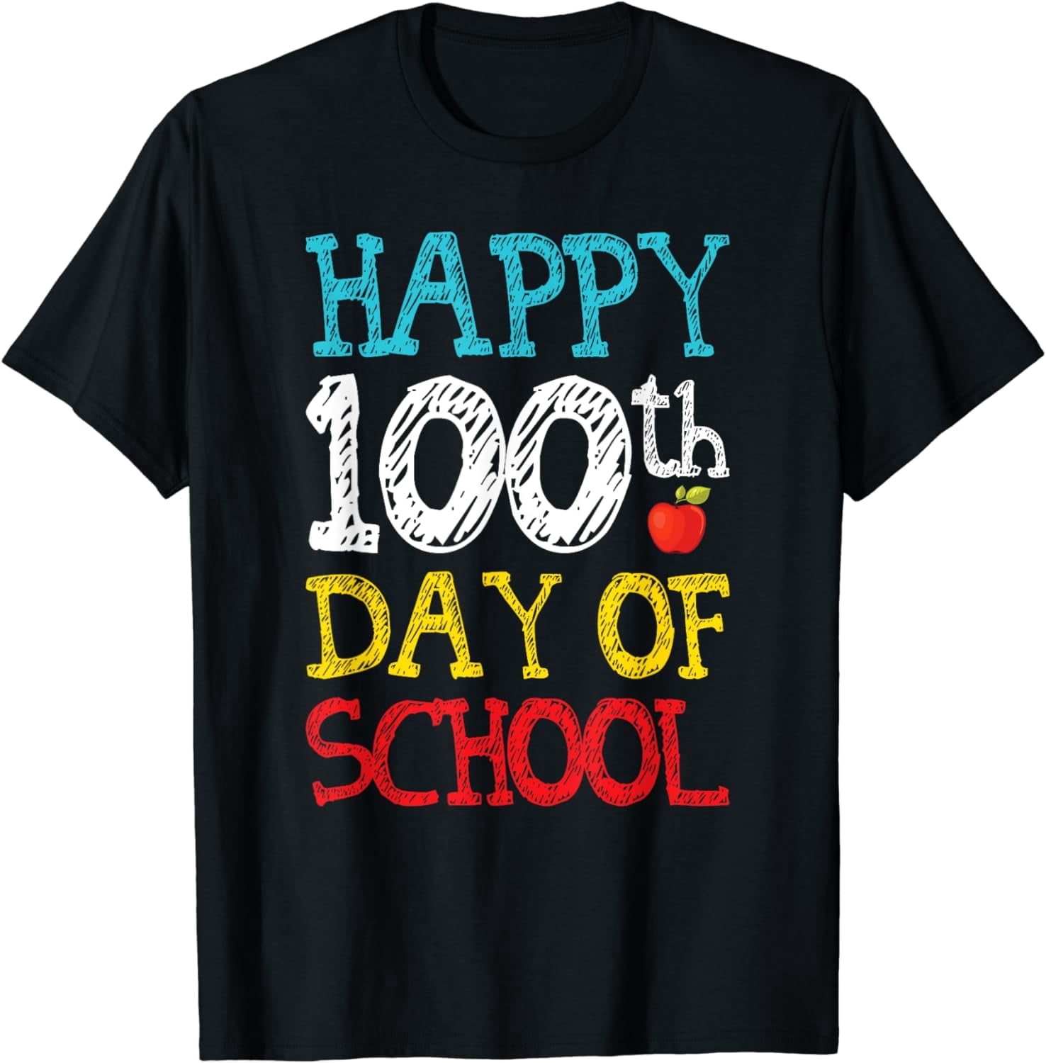 GOSMITH 100 Days of School Shirt Boys Girls Kids 100th Day of School T ...