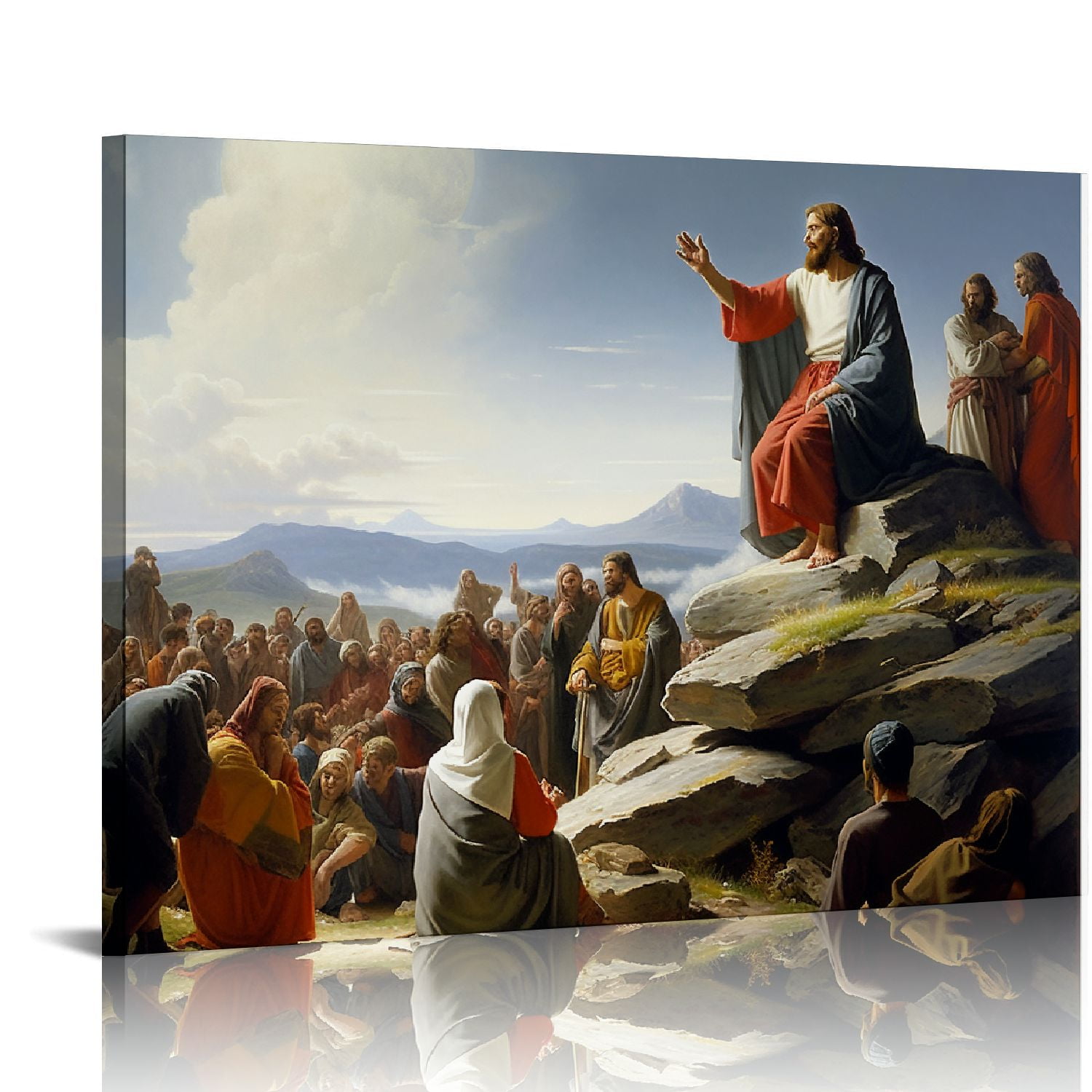 GOSMITH 20x16/16x12"Jesus Christ-Christian Wall Art - Jesus Poster ...